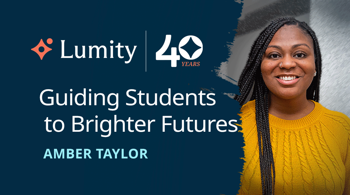 Amber Taylor is dedicated to guiding students toward brighter futures.